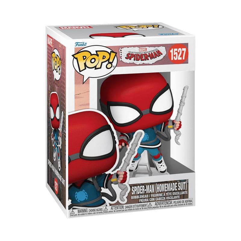 Funko Pop! Marvel Tu amigo y vecino Spider-Man Spider-Man (Homemade Su ...